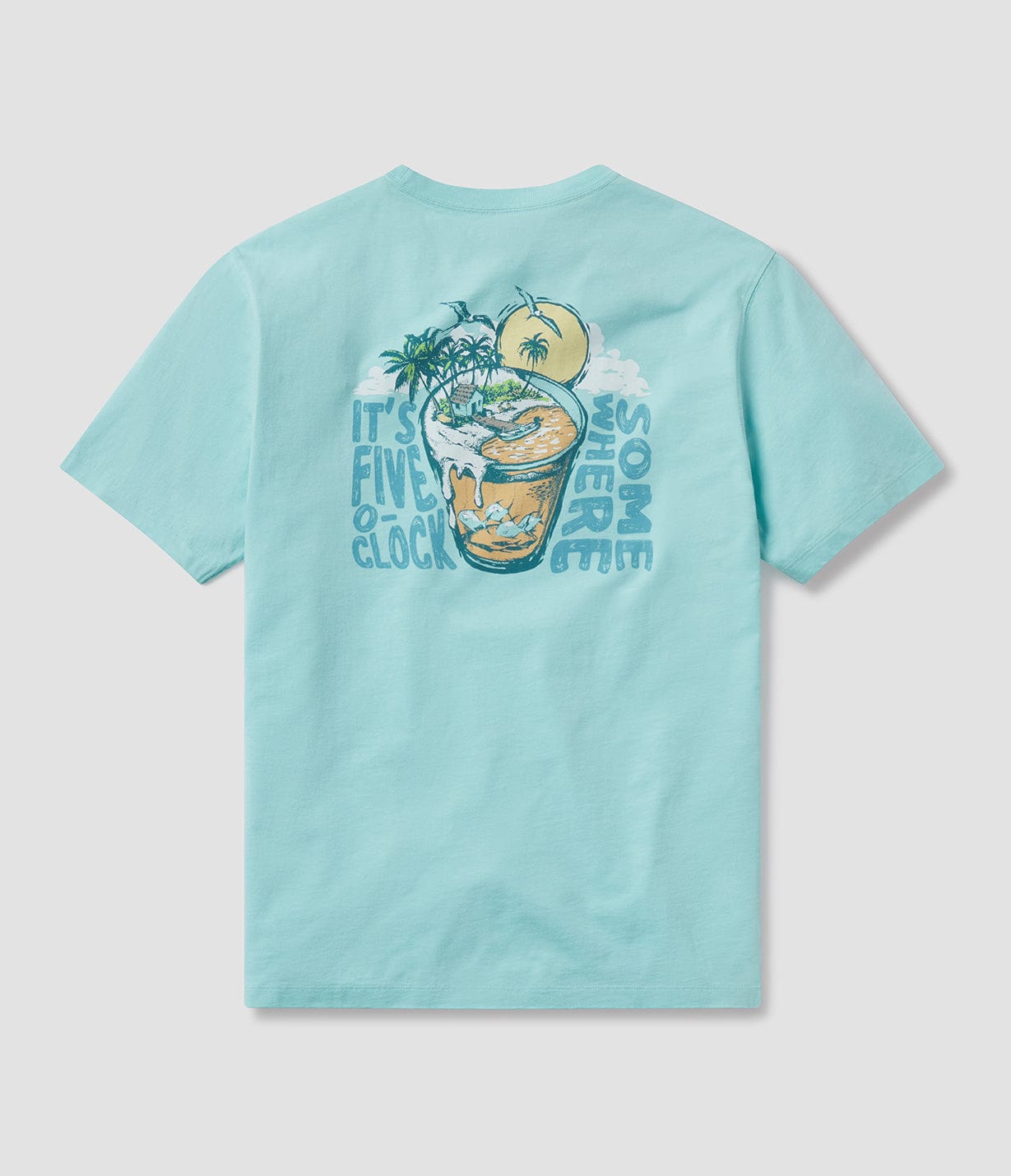 Beach Draft Tee - Summer Snow | Southern Shirt