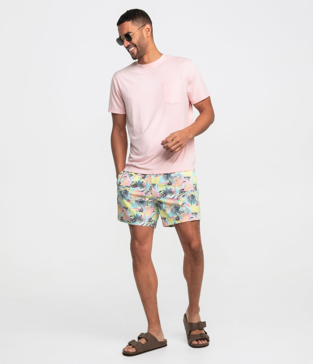 Max Comfort Pocket Tee - Pink Mist | Southern Shirt