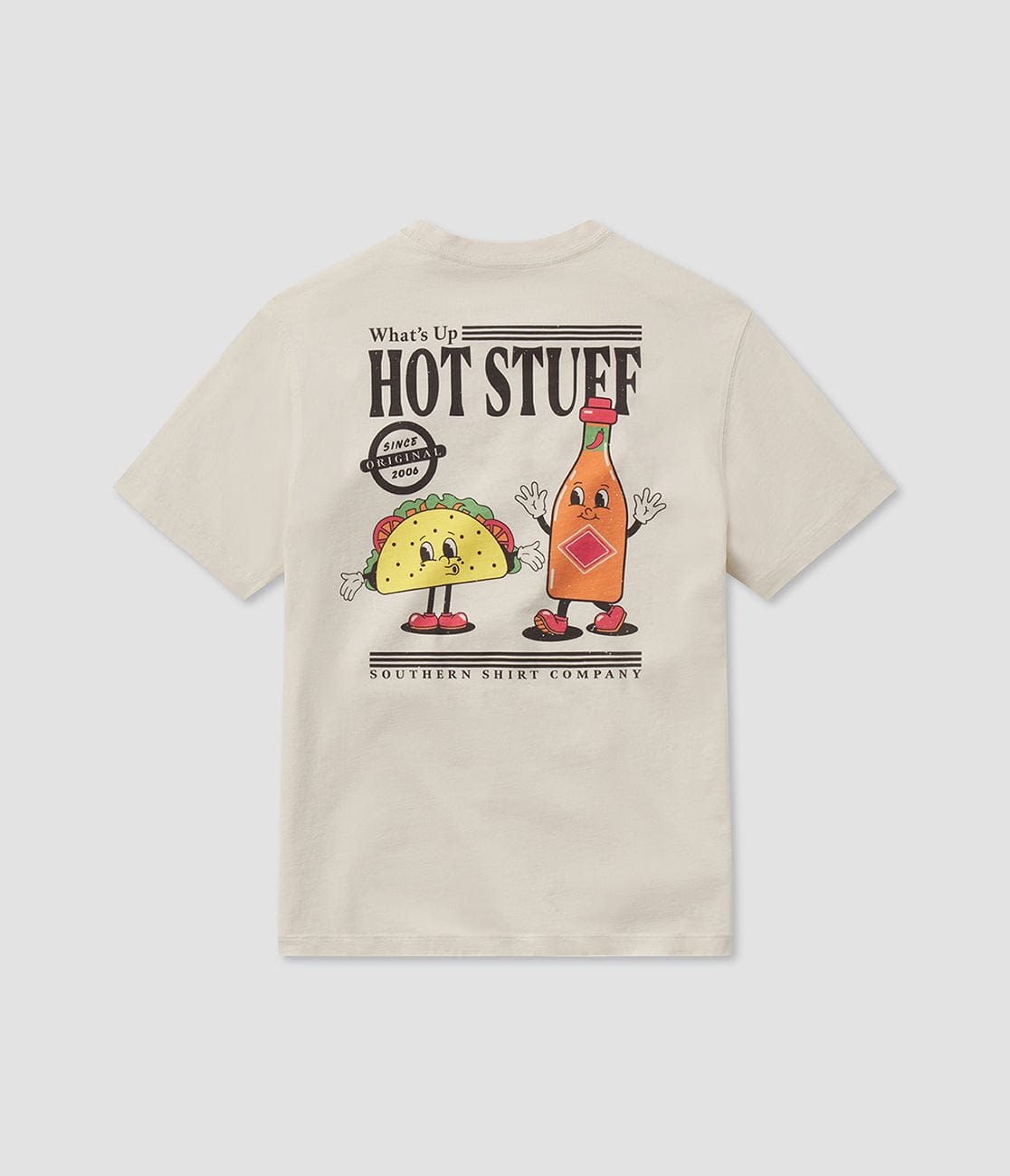 Comfort Foods Tee SS - Moonbeam | Southern Shirt