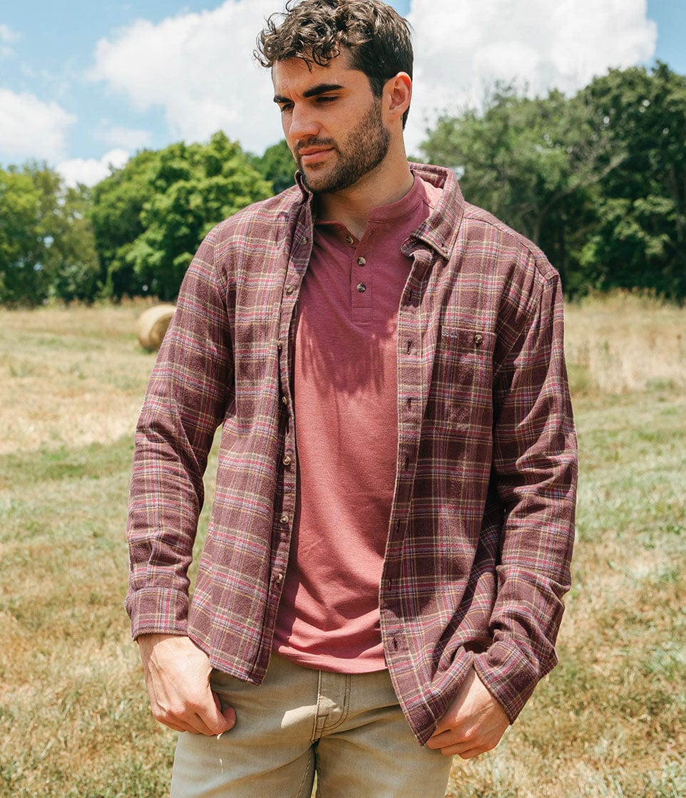 Manchester Washed Flannel | Southern Shirt