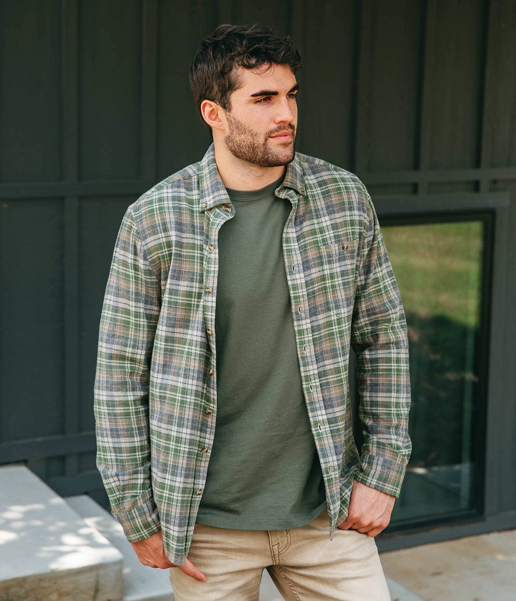 Suwannee Washed Flannel | Southern Shirt