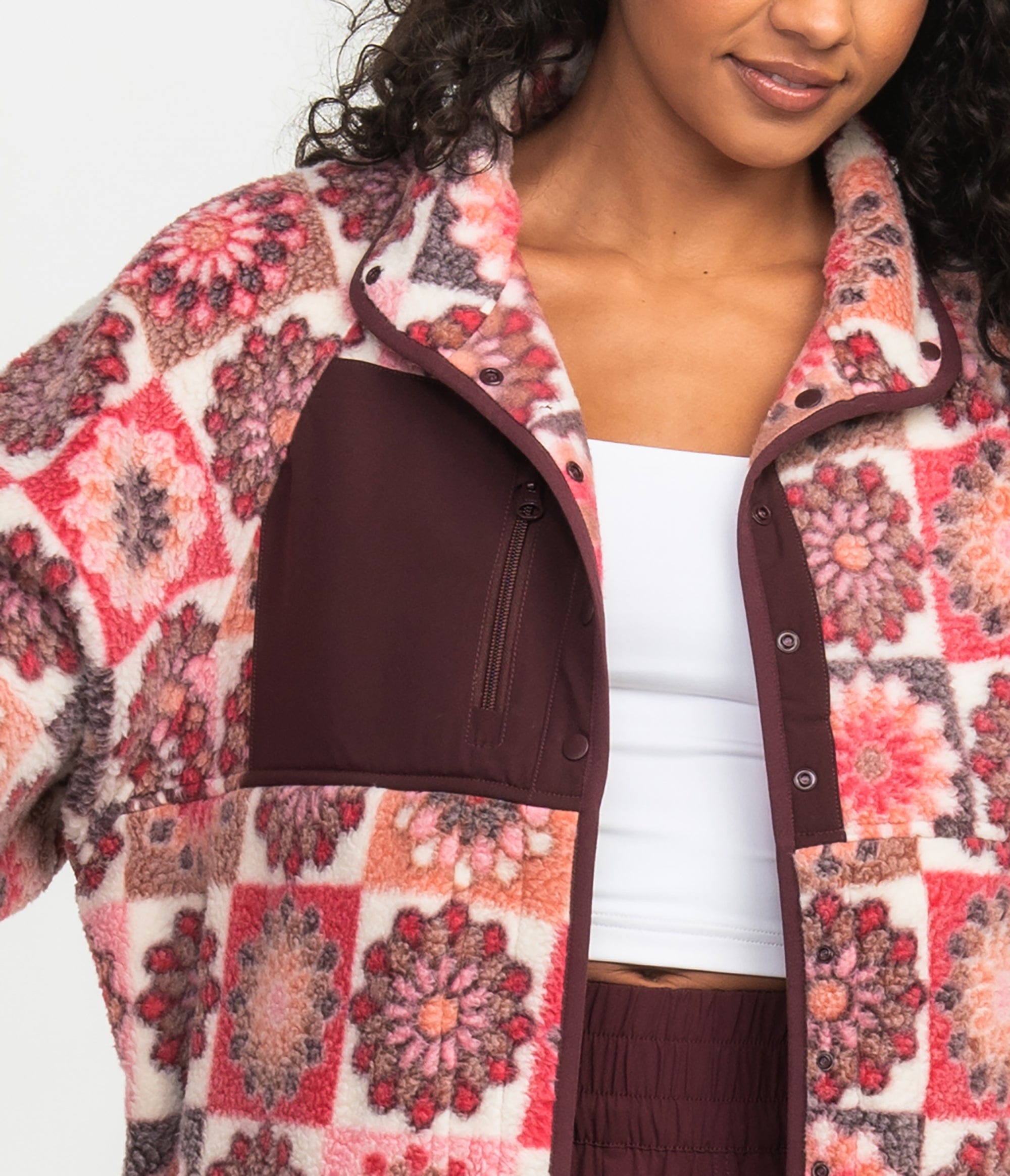 Retro Snap Fleece Jacket – Southern Shirt