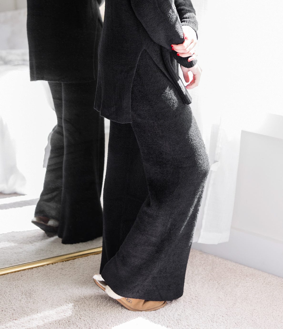 Plush Dreamluxe Pants - Raven | Southern Shirt