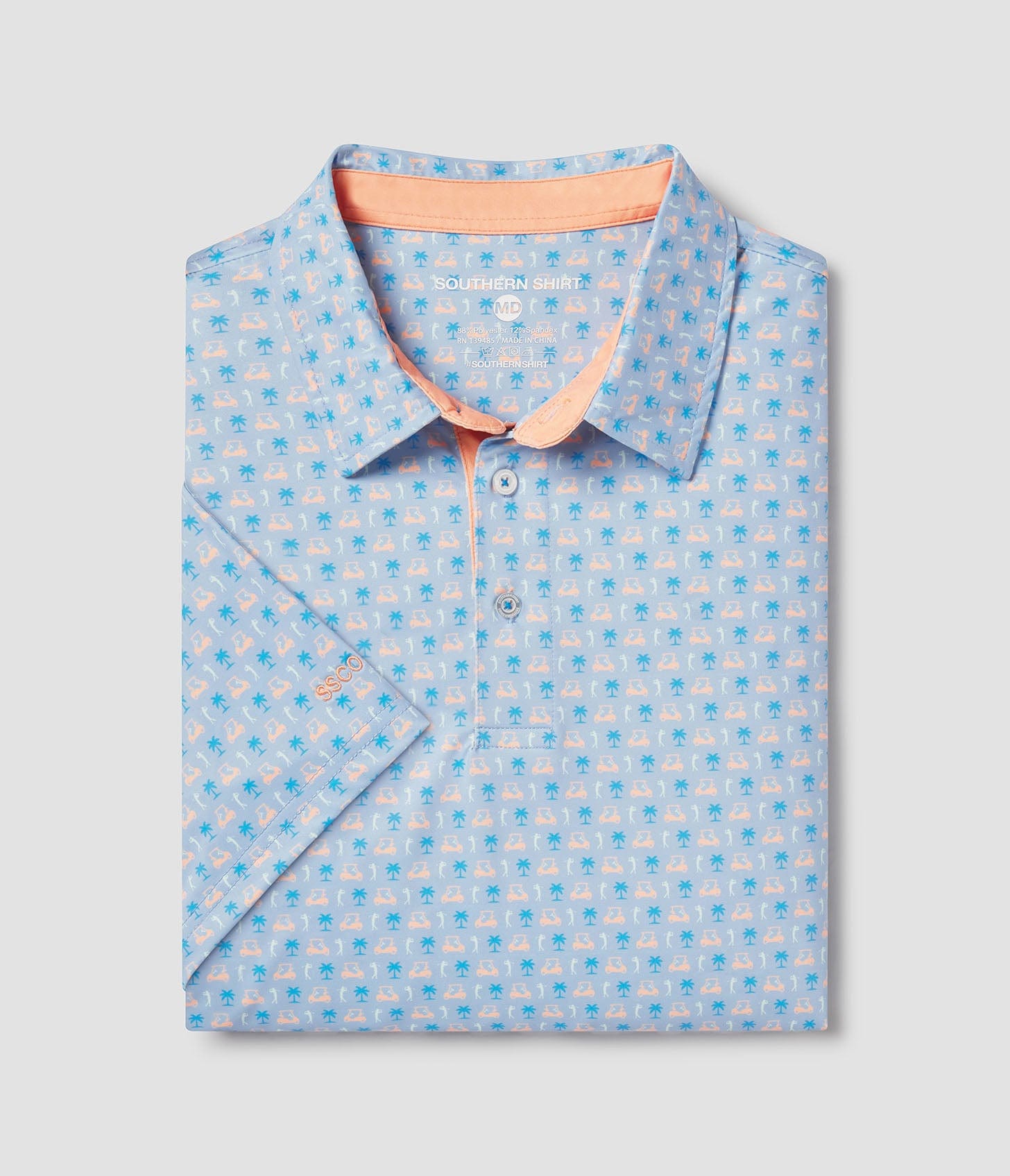 Par Fore Printed Polo | Men's Golf Outfits